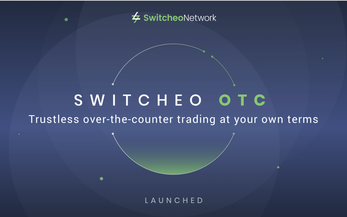 Switcheo OTC Goes Live!